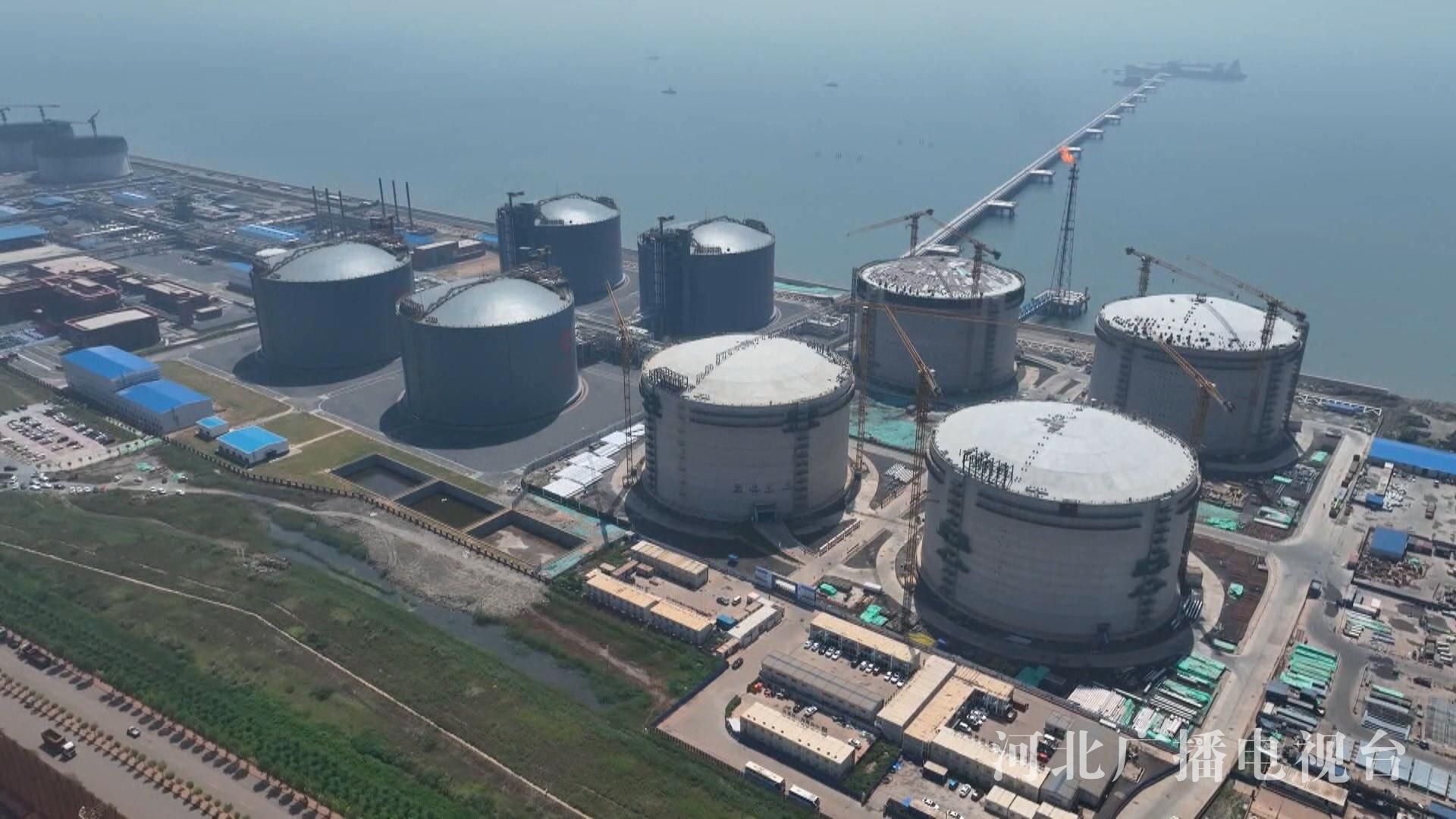 唐山LNG项目二阶段两座储罐成功完成气顶升